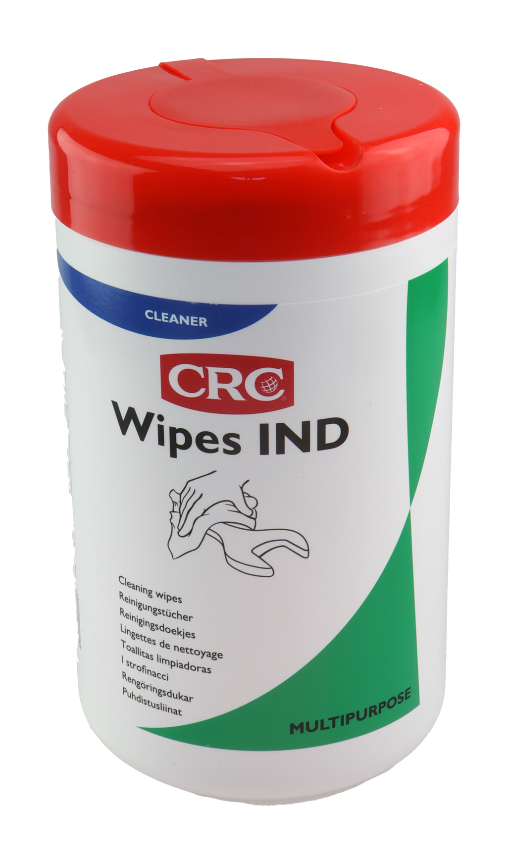 CRC Professional Wipes 50stk universalkluter i spann - C A Leschbrandt