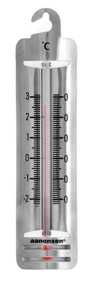 Termometer kjøl/frys, rustfritt stål - C A Leschbrandt