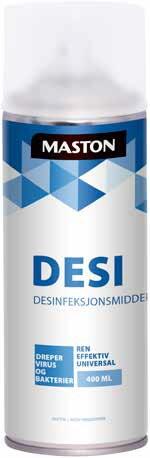Maston DESI Desinfeksjon - Spray - 400ml - C A Leschbrandt