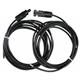 PV Kabel 2x6mm² 10m solcelle-regulator Stiv, MC4 kontakt i ene enden ...